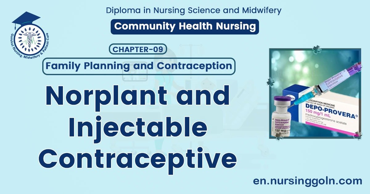Norplant and Injectable contraceptive | CHAPTER 9 | Community Health ...