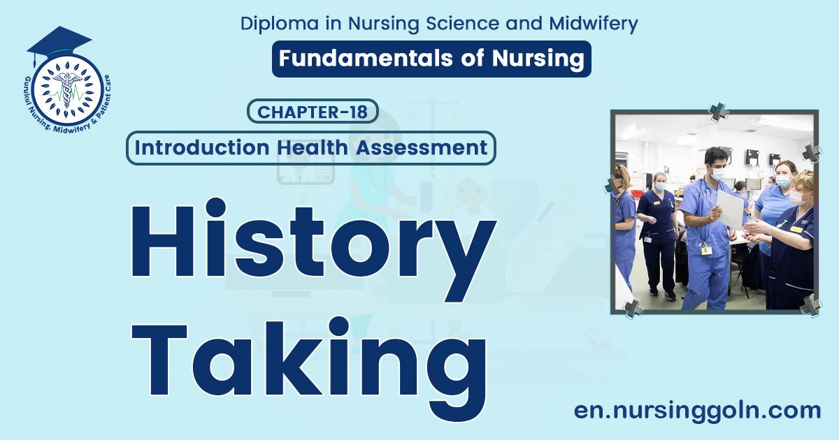 History Taking | CHAPTER 18 | Fundamentals of Nursing - Nursing ...
