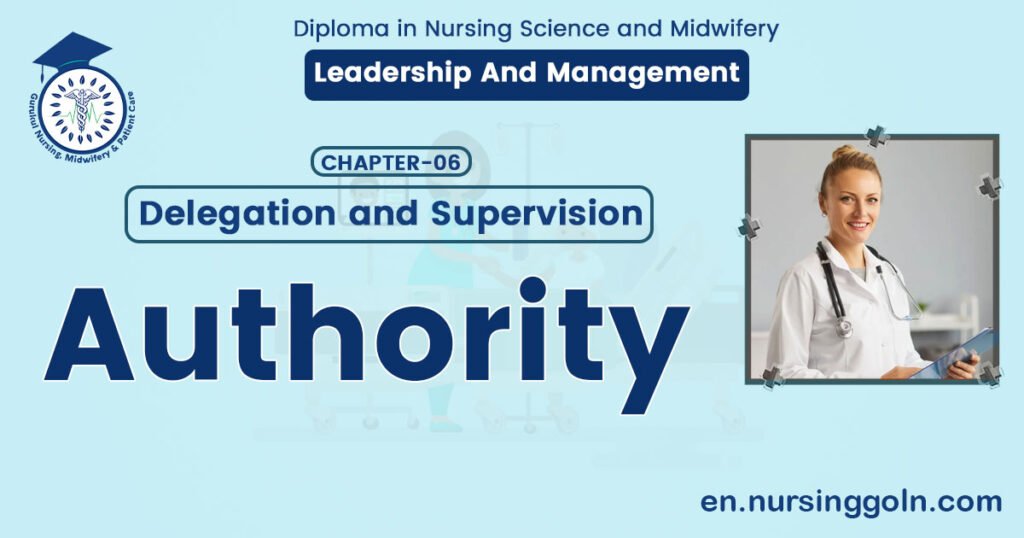 Definition of Authority | CHAPTER 6 | Leadership And Management ...