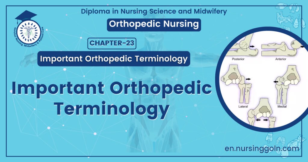 Important orthopedic terminology | CHAPTER 23 | Orthopedic Nursing ...