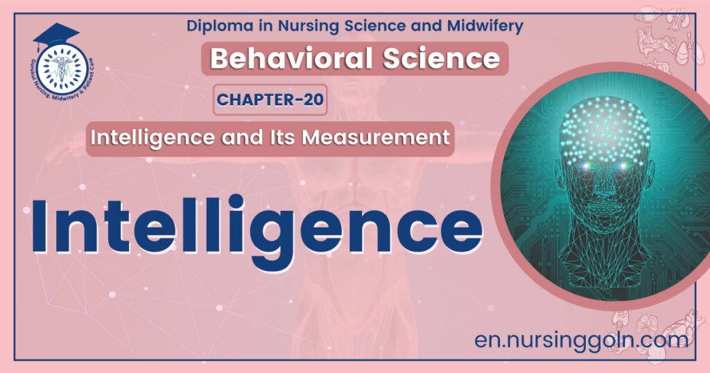 Definition of Intelligence | CHAPTER 20 | Behavioral Science - Nursing ...