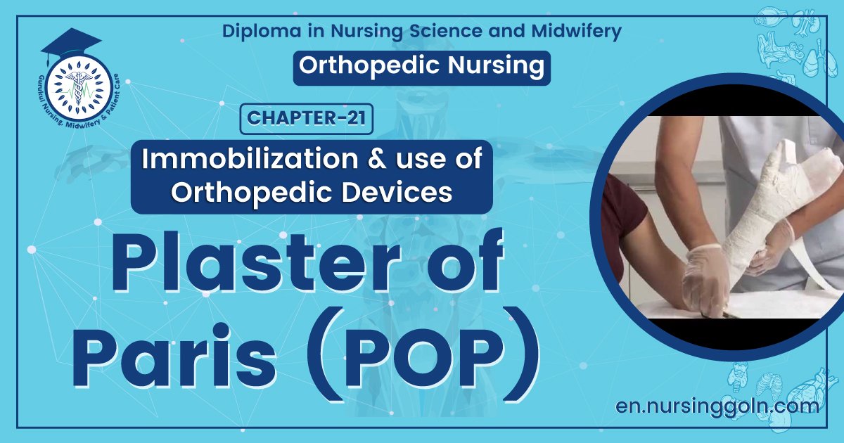 Plaster of Paris (POP) | CHAPTER 21 | Orthopedic Nursing - Nursing ...