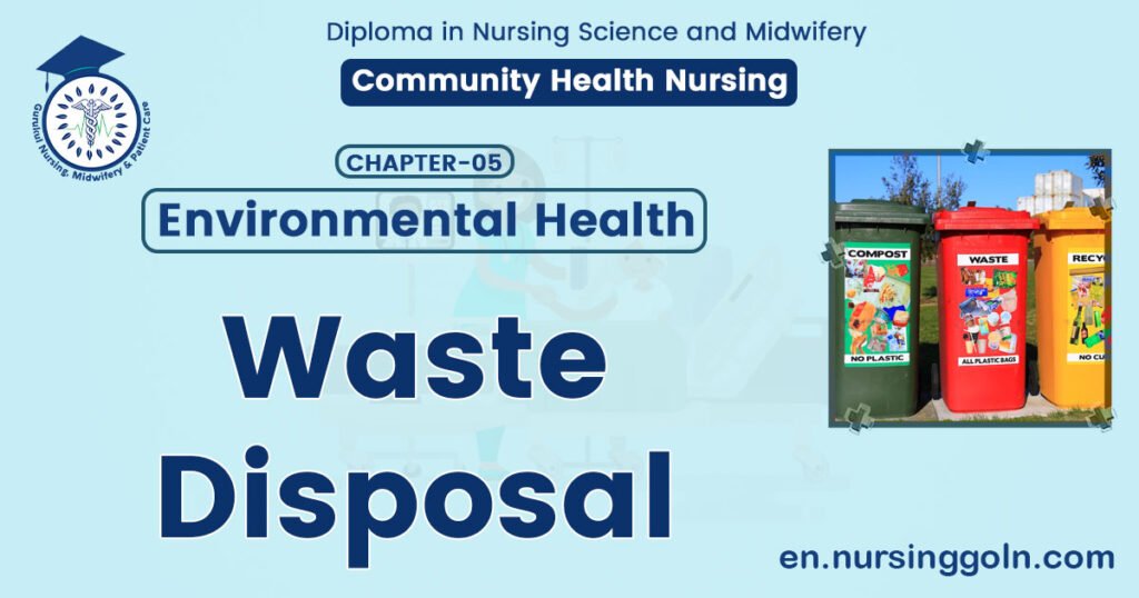 Waste disposal | CHAPTER 5 | Community Health Nursing - Nursing ...